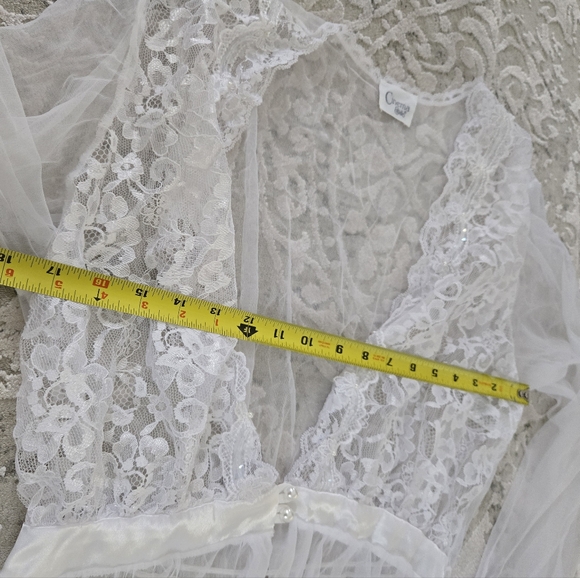 Vintage | Intimates & Sleepwear | Vintage Cinema Exoile Sheer White ...